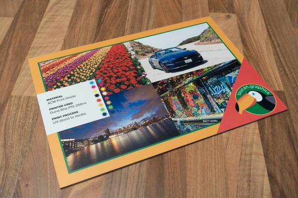 Aluminium Composite Material (AMC/Dibond) | Toucan Graphics